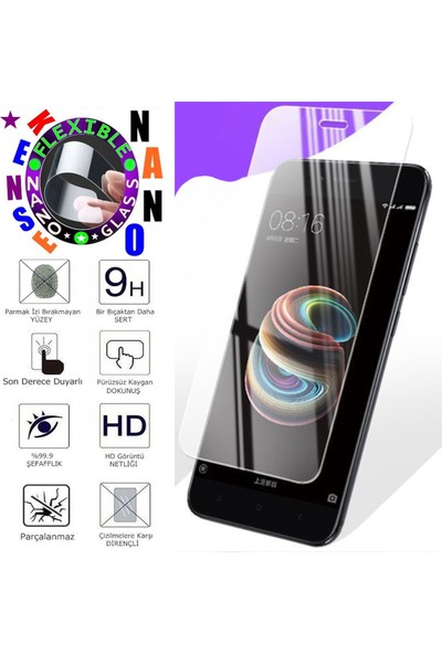Bayraktaron Xiaomi Mi A1 Nano Ekran Koruyucu 9h Kırılmaz Nano Cam Esnek Ince Flexible Glass Koruma Hd (NT47JMV) Bayraktaron Xiaomi Mi A1 Nano Ekran Koruyucu 9h Kırılmaz Nano Cam Esnek Ince Flexible Glass Koruma Hd (NT47JMV)