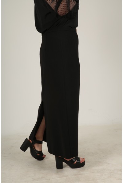 Butik Yırtmaçlı Anne Eteği