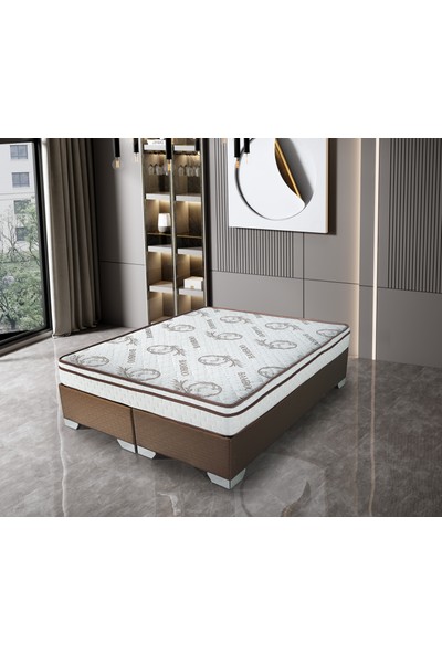 Mu&bah Ekstra Ortopedik Bamboo Yaylı Yatak