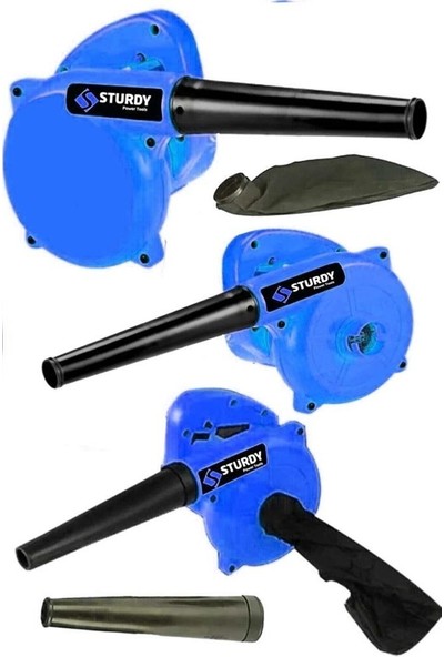 Sturdy Power Tools 3400 W Süper Güç Elektrikli Hava Körüğü Bluees Serı Üfleme Makinası Emme Özellikli Sturdy Power Tools 3400 W Süper Güç Elektrikli Hava Körüğü Bluees Serı Üfleme Makinası Emme Özellikli