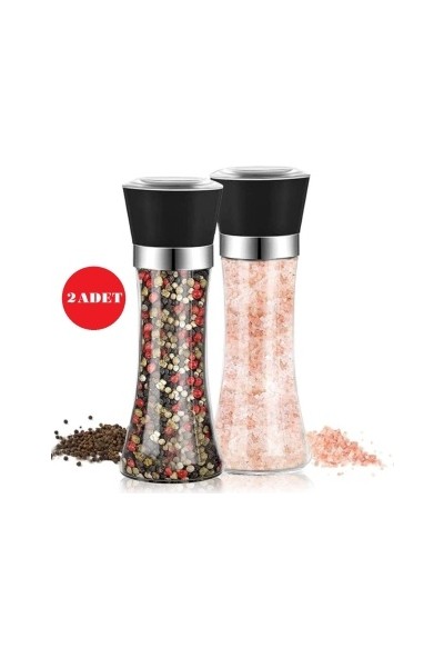 Baharat Öğütücü Seramik Dişli 2 Adet x 200ML
