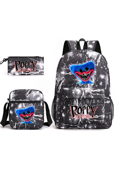 Pamukkale Poppy Playtime Baskılı Okul Çantası 3'lü Takım (Yurt Dışından)
