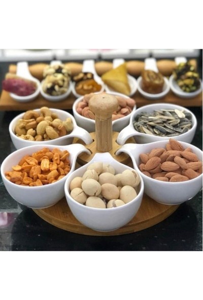 Baharat Takımı & Sosluk & Kahvaltılık Takımı 6'lı Set