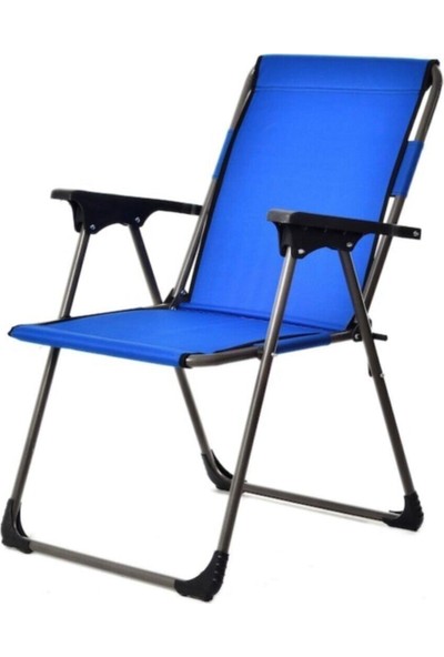 Flora Nature Katlanır Kamp Sandalyesi (Mavi) Flora Nature Katlanır Kamp Sandalyesi (Mavi)