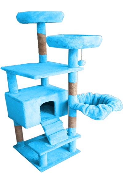 Be Or Be Katlı Kedi Evi ve Oyun Alanı Be Or Be Katlı Kedi Evi ve Oyun Alanı