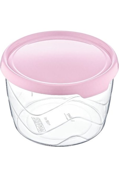 Daha Yok Mu Yuvarlak Saklama Kabı Pembe 300 Ml. Daha Yok Mu Yuvarlak Saklama Kabı Pembe 300 Ml.