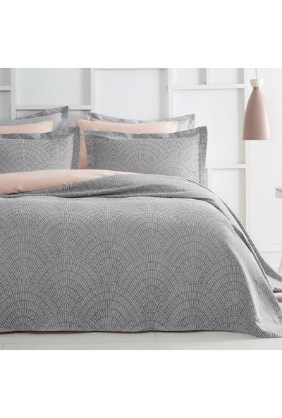 Yataş Bedding Çift Kişilik Sundae Yatak Örtüsü Seti Antrasit