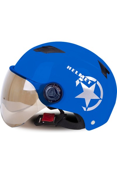 Gtr Unisex Motosiklet Elektrikli Araç Kaskı (Yurt Dışından)