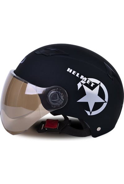 Gtr Unisex Motosiklet Elektrikli Araç Kaskı (Yurt Dışından)