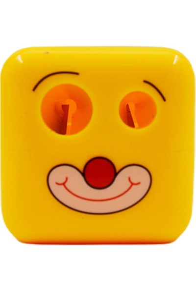 Adel Cubie Emoji Çift Hazneli Kalemtıraş