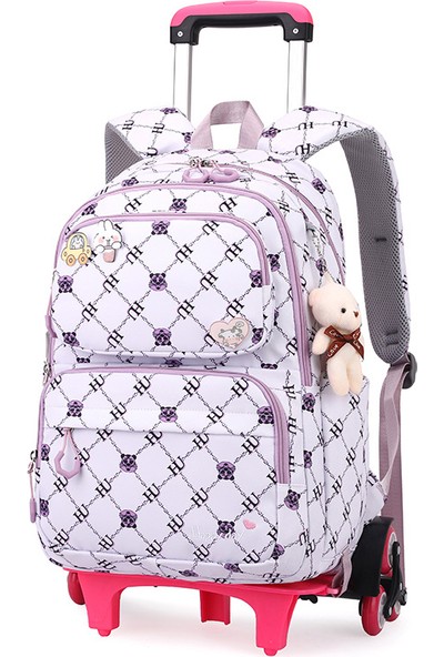 Ziranu Öğrenci Okul Sırt Çantası - Mor (Yurt Dışından)