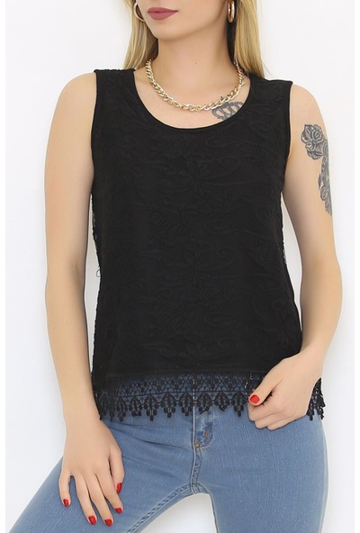 La Vacilando Dantelli Atlet Siyah - 9459.107.