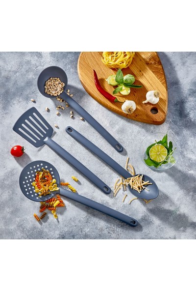 Şimşek Kitchen Pratik 4'lü Gri Yanmaz Yapışmaz Teflon Servis Seti Şimşek Kitchen Pratik 4'lü Gri Yanmaz Yapışmaz Teflon Servis Seti