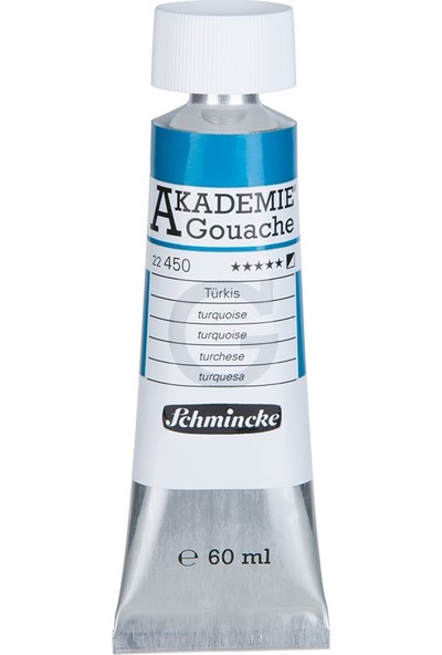 Schmincke Akademie Guaj Boya 60 ml 450 Turquoise