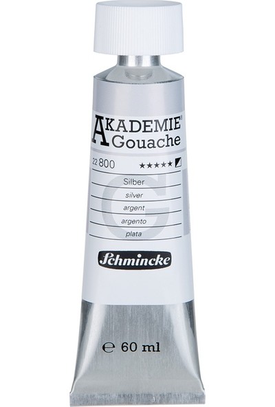Schmincke Akademie Guaj Boya 60 ml 800 Silver