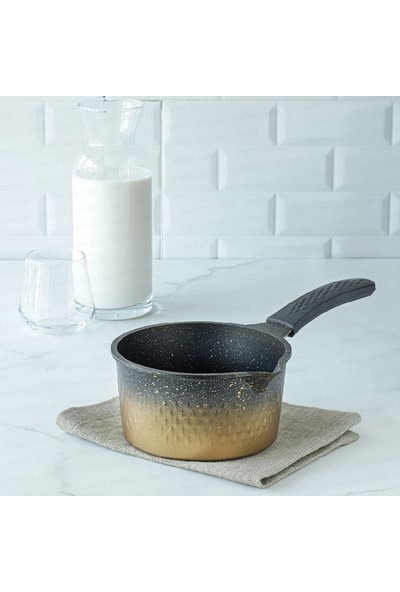 Nehir 17 cm Döküm Sütlük Döküm Sos Tavası