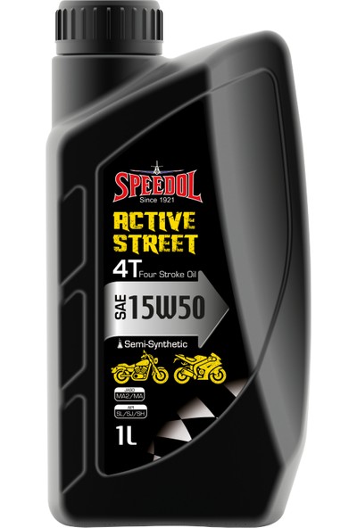 Speedol Bottle Active Street 4T 15W-50 1 Lt Speedol Bottle Active Street 4T 15W-50 1 Lt