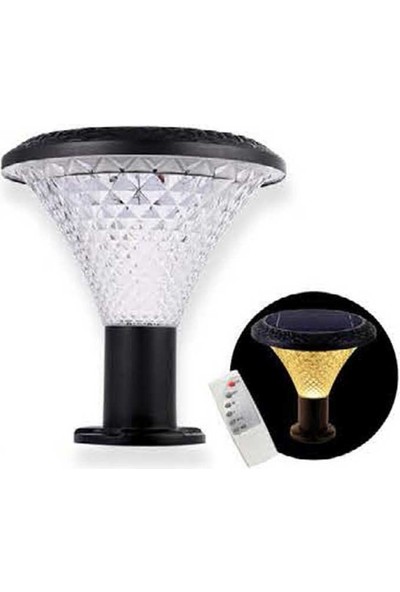 Forlife FL-3154 100W 30CM Set Üstü Solar Bahçe Armatürü Forlife FL-3154 100W 30CM Set Üstü Solar Bahçe Armatürü