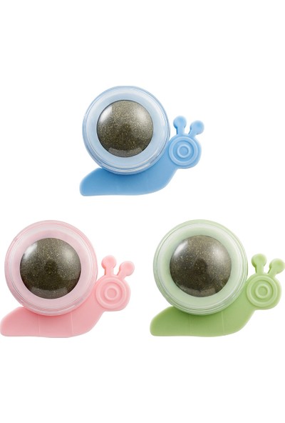 Xc Space 3 Adet Kedi Çiğneme Oyuncağı Molar Diş Temizleme Salyangoz Catnip Dönen Top (Yurt Dışından) Xc Space 3 Adet Kedi Çiğneme Oyuncağı Molar Diş Temizleme Salyangoz Catnip Dönen Top (Yurt Dışından)