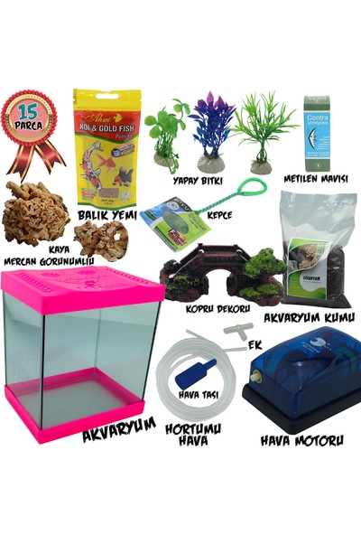 Rs Electrical Akvaryum Seti 15 Parçalı