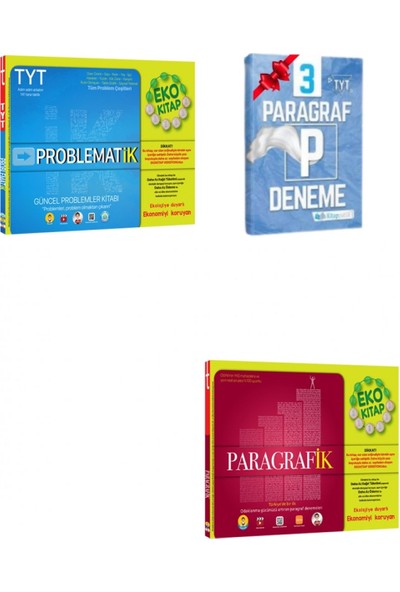 Tonguç Yayınları Problematik ve Paragrafik Set Tonguç Yayınları Problematik ve Paragrafik Set