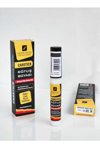 Heigmann Wolkswagen LB9A Audı Skoda Seat Şeker Beyazı Caddy Golf Polo A1 A3 Ibiza Fabia Rötuş Rütüş Çizik Boyası Heigmann Wolkswagen LB9A Audı Skoda Seat Şeker Beyazı Caddy Golf Polo A1 A3 Ibiza Fabia Rötuş Rütüş Çizik Boyası