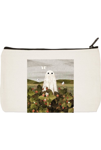 Day Store Clutch Strawberry Fields Baskılı Bez Makyaj Çantası Day Store Clutch Strawberry Fields Baskılı Bez Makyaj Çantası