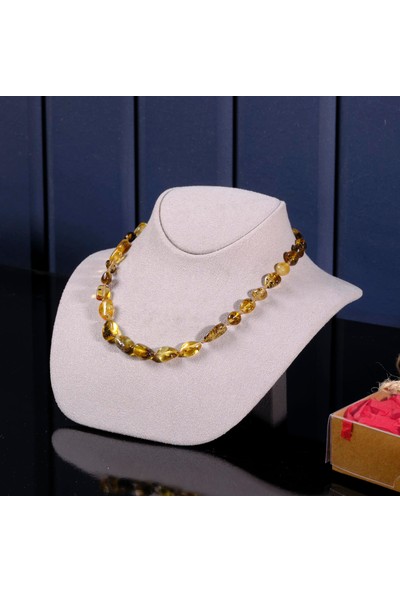 Ssilhoutte Doğaltaş Sertifikalı Bebek ve Çocuk Damla Kehribar Diş Çıkarma ve Unisex Hediye Kolye Ssilhoutte Doğaltaş Sertifikalı Bebek ve Çocuk Damla Kehribar Diş Çıkarma ve Unisex Hediye Kolye