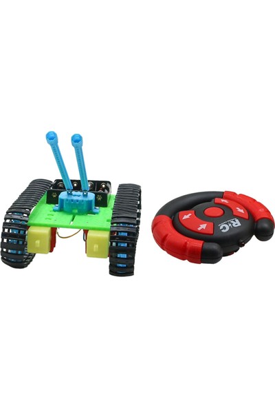 Dıy Rc Tanklar Paletli Tank Arabalar Oyuncaklar Uzaktan Kumanda Çocuklar Için Eğitim Mavi Düşük Hızlı Tırmanış Dıy Rc Tanklar Paletli Tank Arabalar Oyuncaklar Uzaktan Kumanda Çocuklar Için Eğitim Mavi Düşük Hızlı Tırmanış