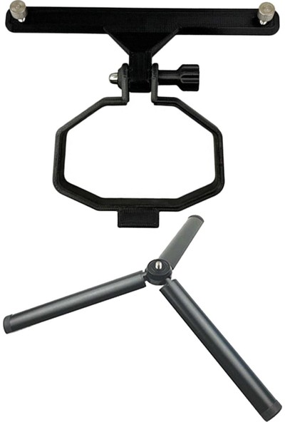 Plastik Sap Kavrama Braketi 1/4 Vida Konnektörü Djı Mini Accs Ekran Tripod ile