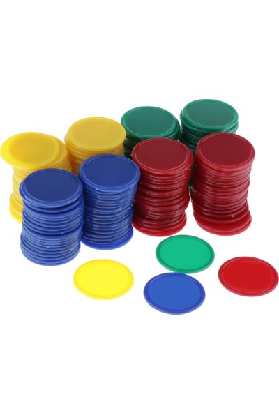160 x 1 Inç Plastik Öğrenme Sayım Sayaçları Oyun Jetonları Poker Cips Çok Renkli 160 160 x 1 Inç Plastik Öğrenme Sayım Sayaçları Oyun Jetonları Poker Cips Çok Renkli 160