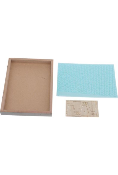 Dıy Asker Tank Binası Temel Avrupa Şehir Tuğlaları Yolu Karayolu