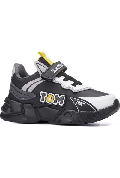 Tom Wins Yeni Sezon Cırt Cırtlı Mevsimlik Cilt Çocuk Sneaker Spor Ayakkabı