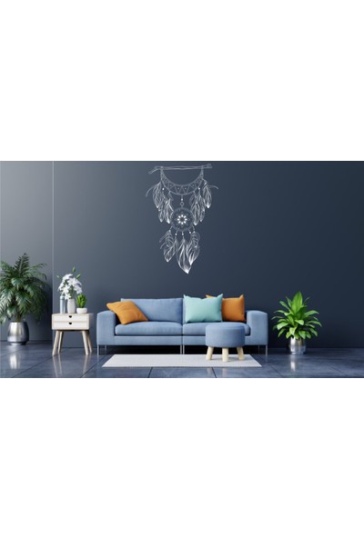 Montana Workshop Dream Catcher White Folyo Kesim Duvar Sticker Montana Workshop Dream Catcher White Folyo Kesim Duvar Sticker