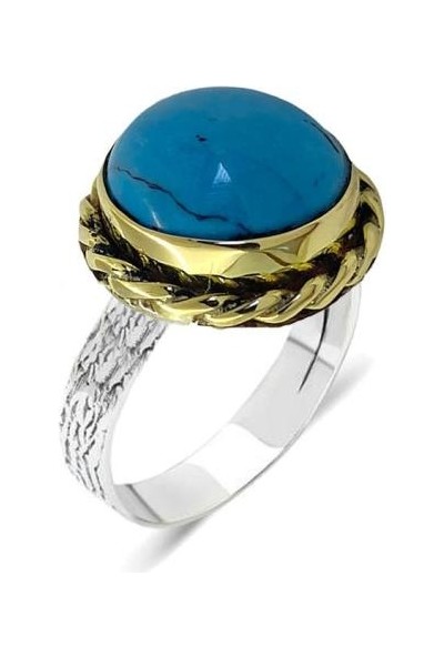 Asur Gümüş Midyat Gümüşü Yuvarlak Firüze Taşlı Sarma Gümüş Kadın Ayarlanabilir Yüzük Asur Gümüş Midyat Gümüşü Yuvarlak Firüze Taşlı Sarma Gümüş Kadın Ayarlanabilir Yüzük