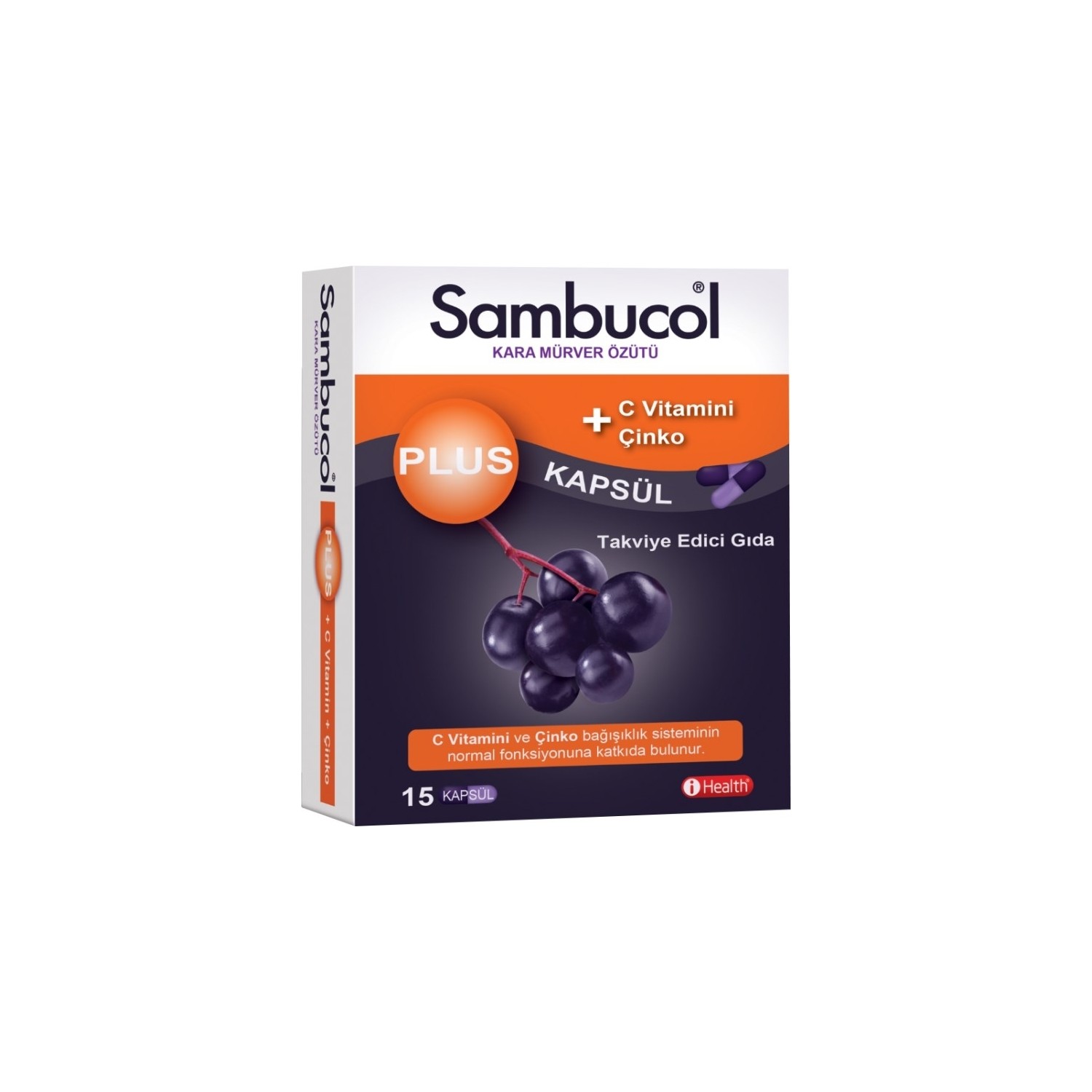 Sambucol Plus Kara Mürver 15 Kapsül Fiyatı - Taksit Seçenekleri