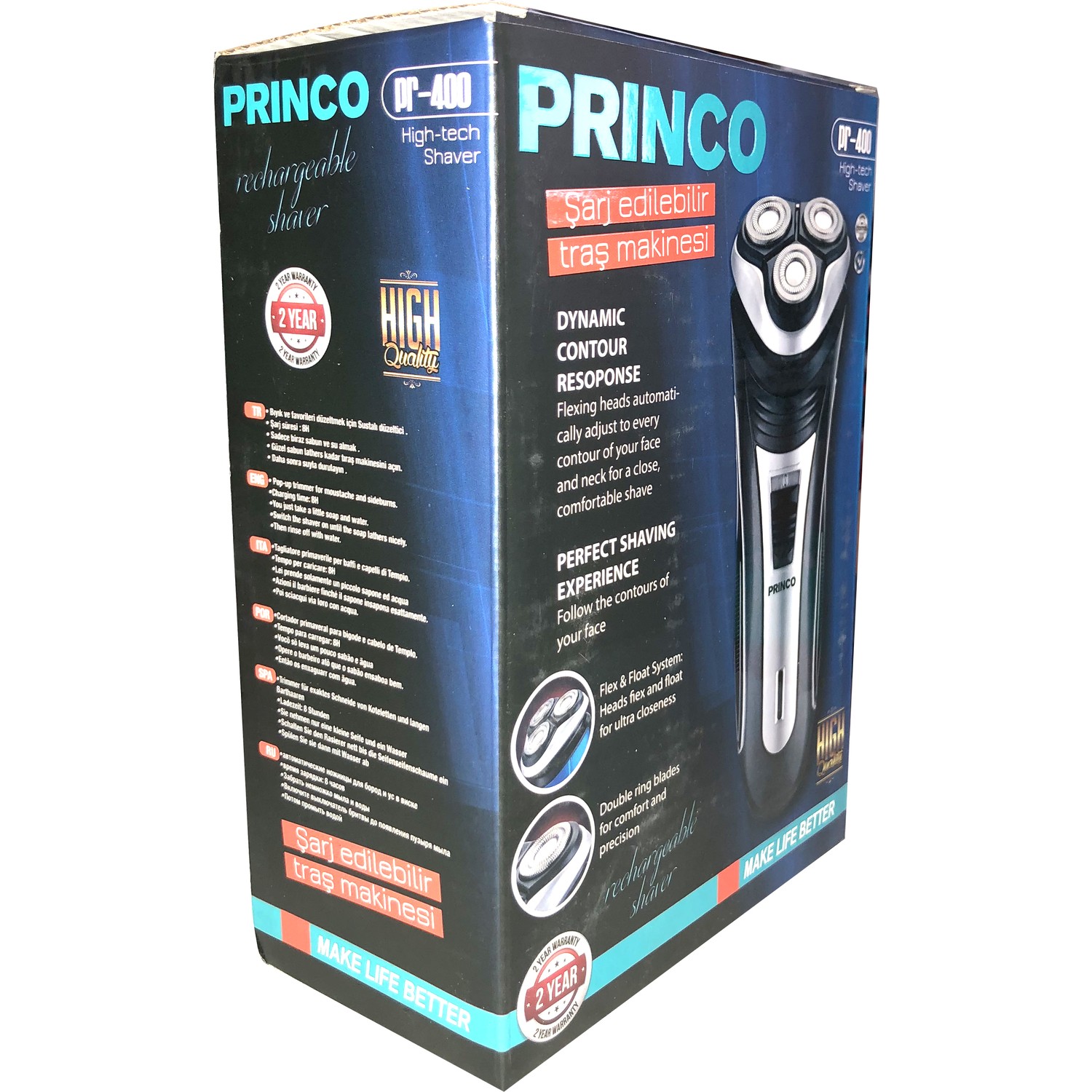 Princo PR-400 Şarj Edilebilir Traş Makinesi Fiyatı