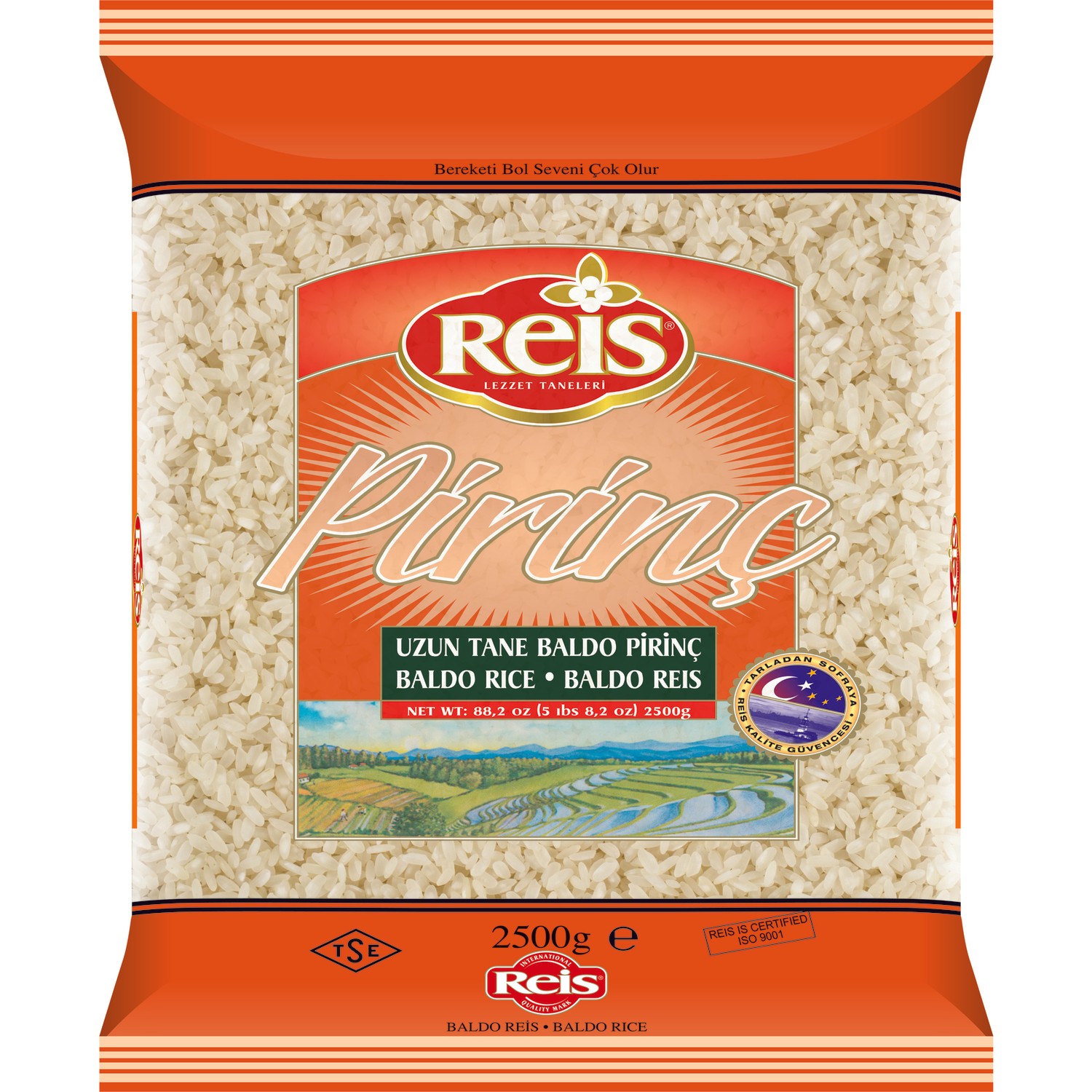 Reis Baldo Pirinç 2500 gr Fiyatı - Taksit Seçenekleri