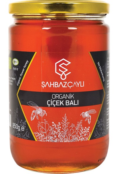 Eğriçayır Şahbaz Çaylı Organik Çiçek Balı 850g Eğriçayır Şahbaz Çaylı Organik Çiçek Balı 850g