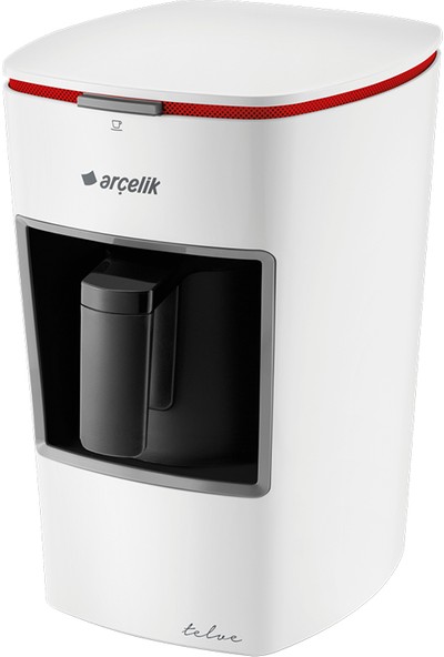 Arçelik K-3300 Beyaz Mini Telve Türk Kahve Makinesi Arçelik K-3300 Beyaz Mini Telve Türk Kahve Makinesi