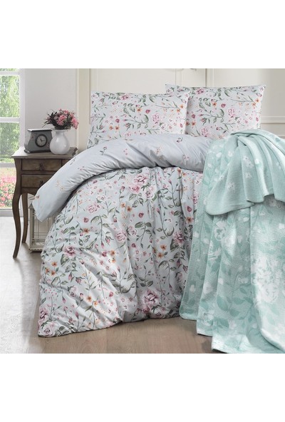 Aryildiz Home Nadine Çift Kişilik Pamuk Battaniye