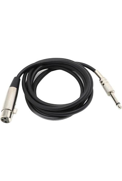OEM Xlr Canon 3 Pin Dişi - 6,3 mm Mono Erkek Mikrofon Kablosu OEM Xlr Canon 3 Pin Dişi - 6,3 mm Mono Erkek Mikrofon Kablosu