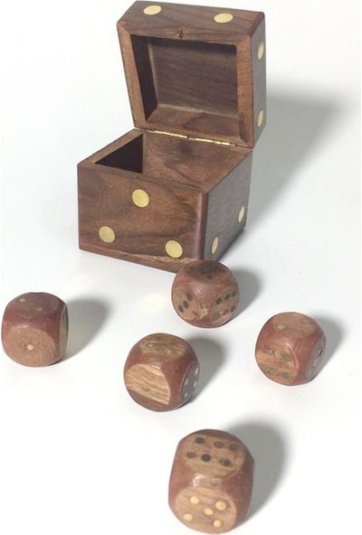 İdea Ahşap Kutu İçinde Ahşap Zarlar