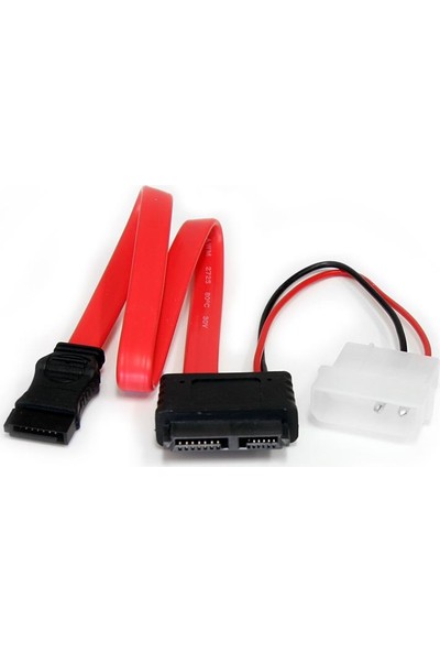 Alfais 4660 Sata 7 + 6 Pin Soket Slim Data Power Disk HDD Kablosu Alfais 4660 Sata 7 + 6 Pin Soket Slim Data Power Disk HDD Kablosu