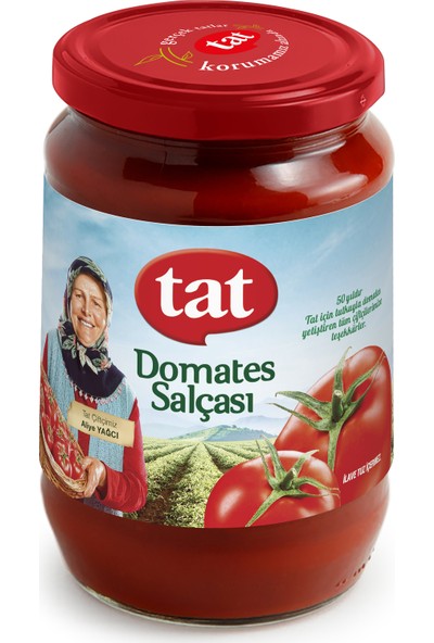 Tat Domates Salçası Cam 710 gr
