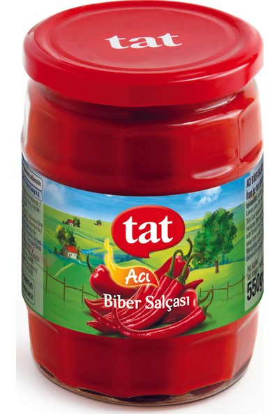 Tat Biber Salçası Ekstra Kalite 550 gr Tat Biber Salçası Ekstra Kalite 550 gr