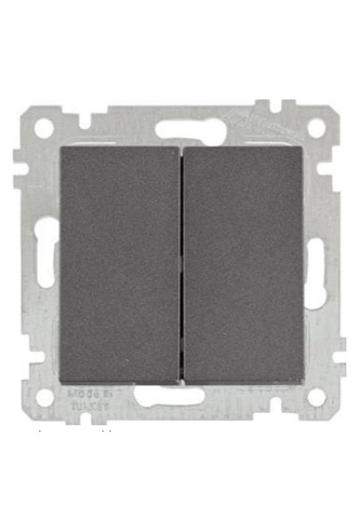 Mutlusan Komütatör Rita Metalik Füme 2200 402 0295 Çerçeve Hariç