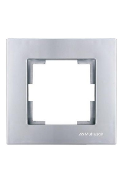 Mutlusan Tekli Çerçeve Rita Metalik İnox 2220 800 1182