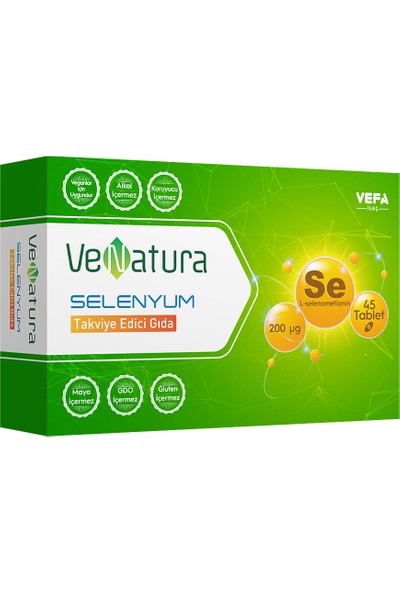 Venatura Selenyum Takviye Edici Gıda