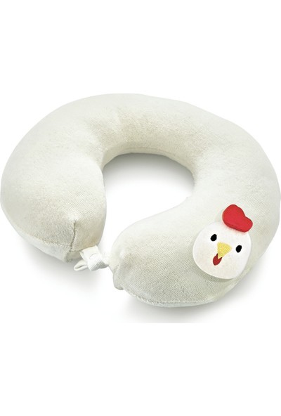 Babyjem Bebek Boyun Koruyucu Yastık Ekru